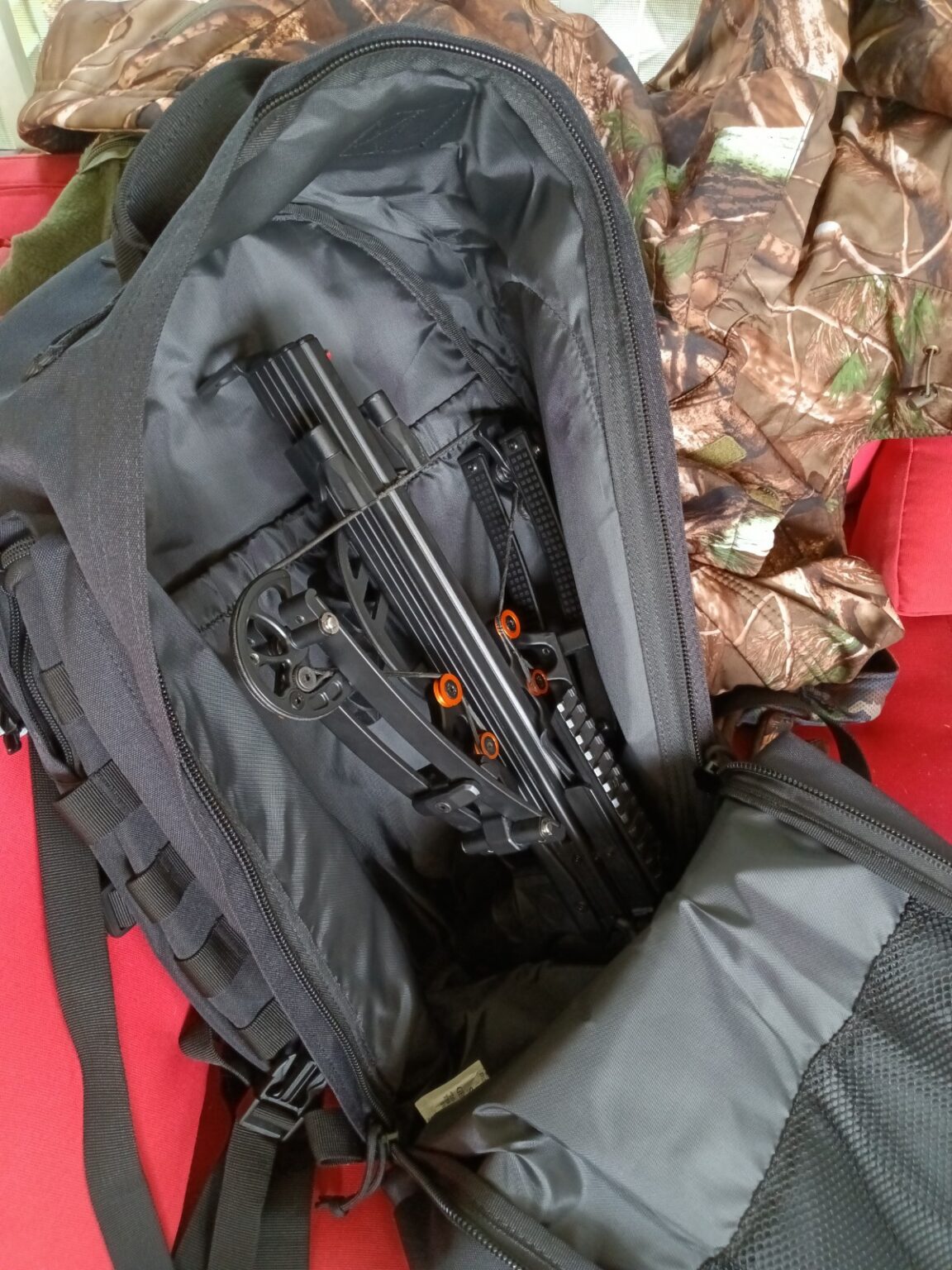 150-lbs-wt-Mini-striker-reverse draw pistol crossbow with buttstock
