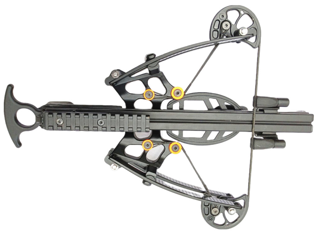 150-lbs-wt-Mini-striker-reverse draw pistol crossbow with buttstock