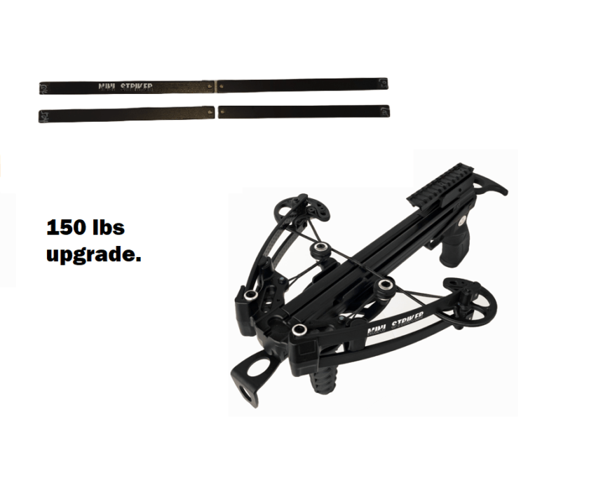 150lb UPGRADE LIMBS FOR 120lb MINI STRIKER FORWARD DRAW CROSSBOW