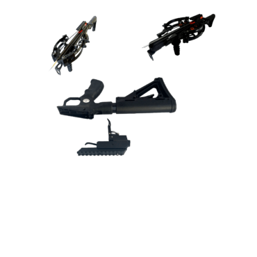 120lbs Mini Striker Repeating Pistol Crossbow with 6 Bolt Magazine