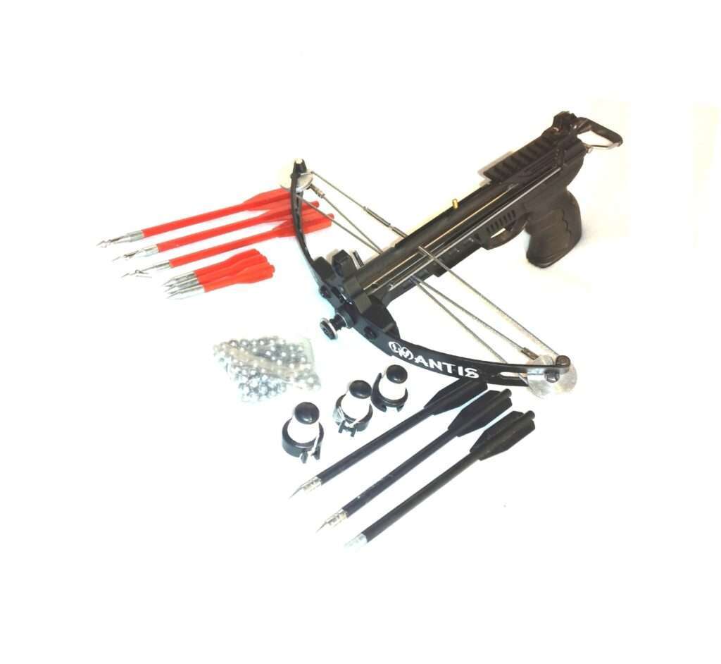WT-MANTIS SURVIVAL PISTOL CROSSBOW (balls/fishing/darts)