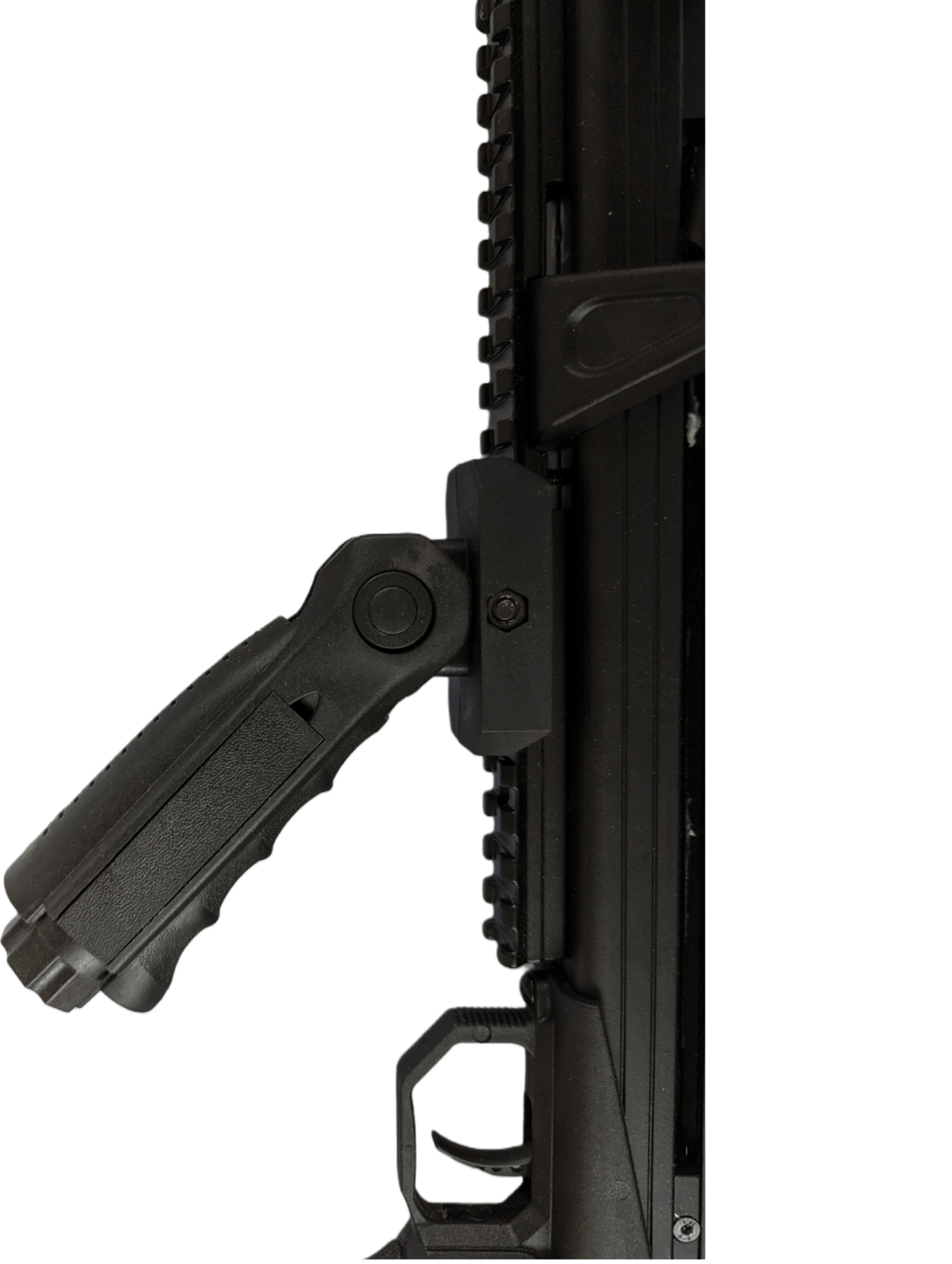 ADJUSTABLE VERTICAL HANDLE WITH LOCK FOR MINI STRIKER PISTOL CROSSBOW