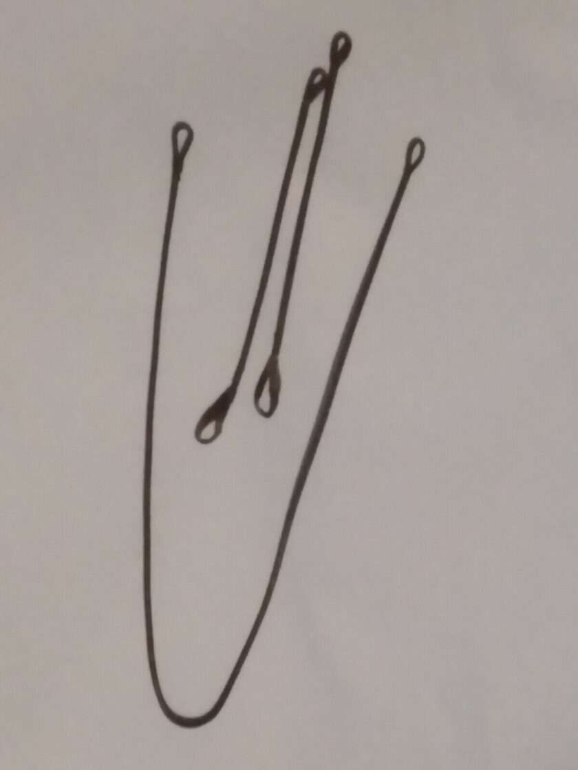 STRING REPLACEMENT SET for 120lbMINI STRIKER PISTOL CROSSBOWWilliam ...