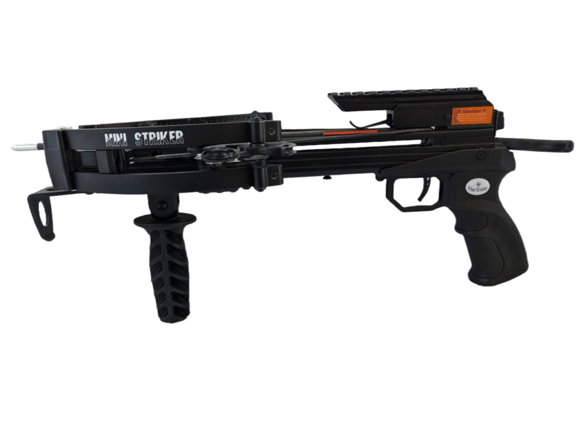 120lbs Mini Striker Repeating Pistol Crossbow with 6 Bolt Magazine